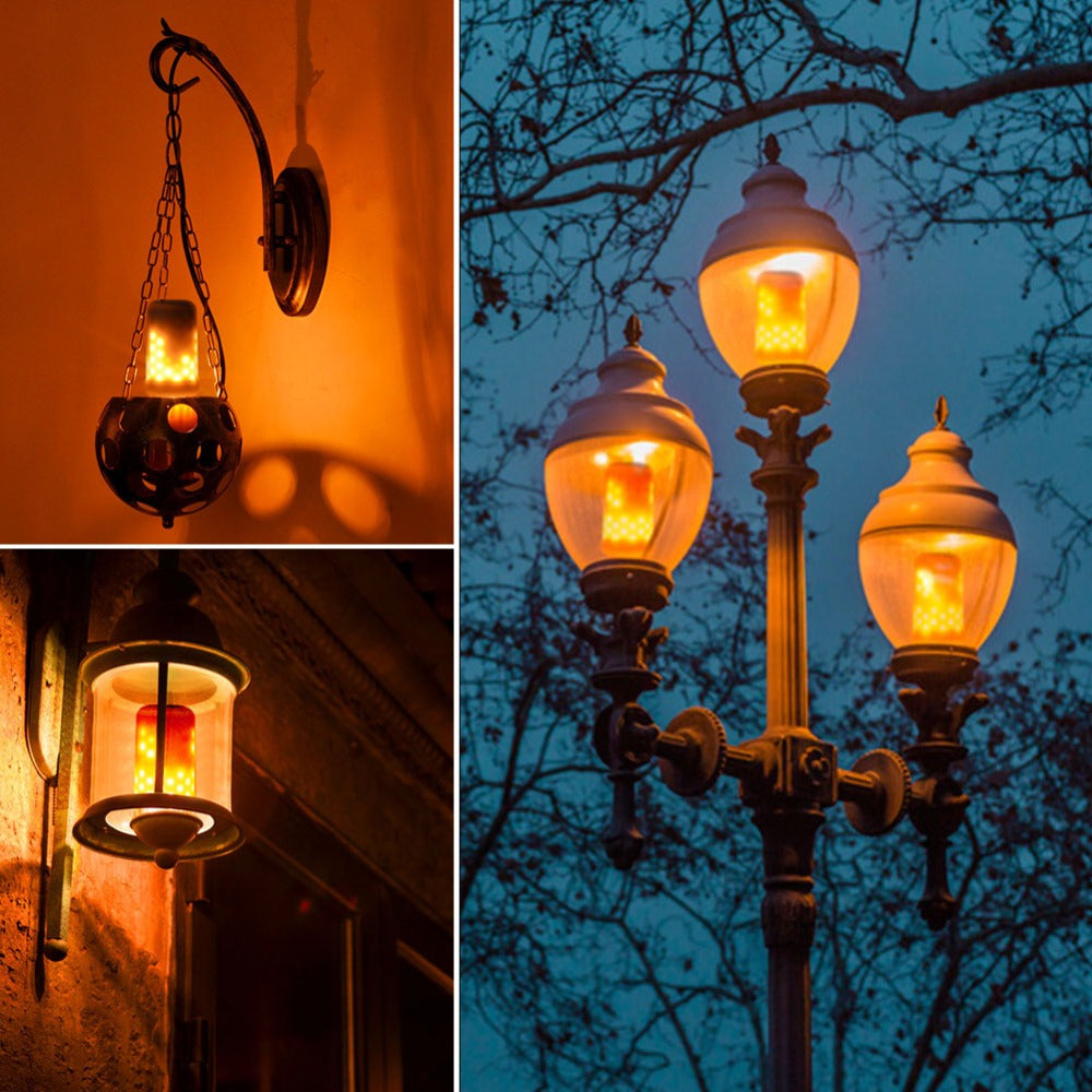 Dynamic Flame Effect Corn light Bulb – Glow and Light Zone